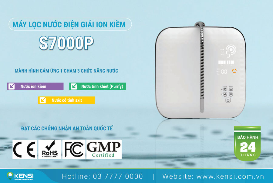 Máy lọc nước ion kiềm S7000P